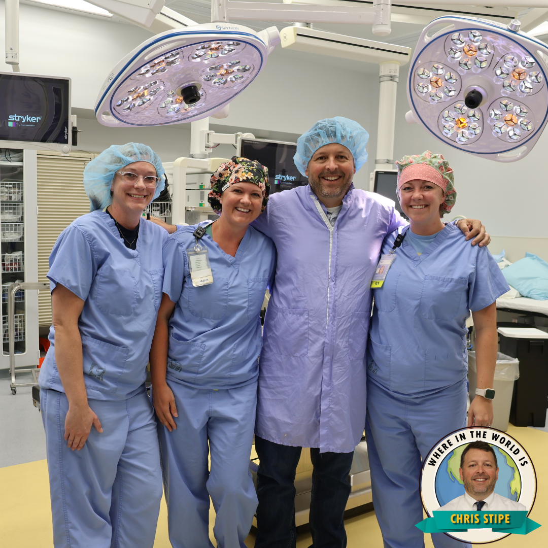 Where in the World is Chris Stipe? – Guthrie County Hospital