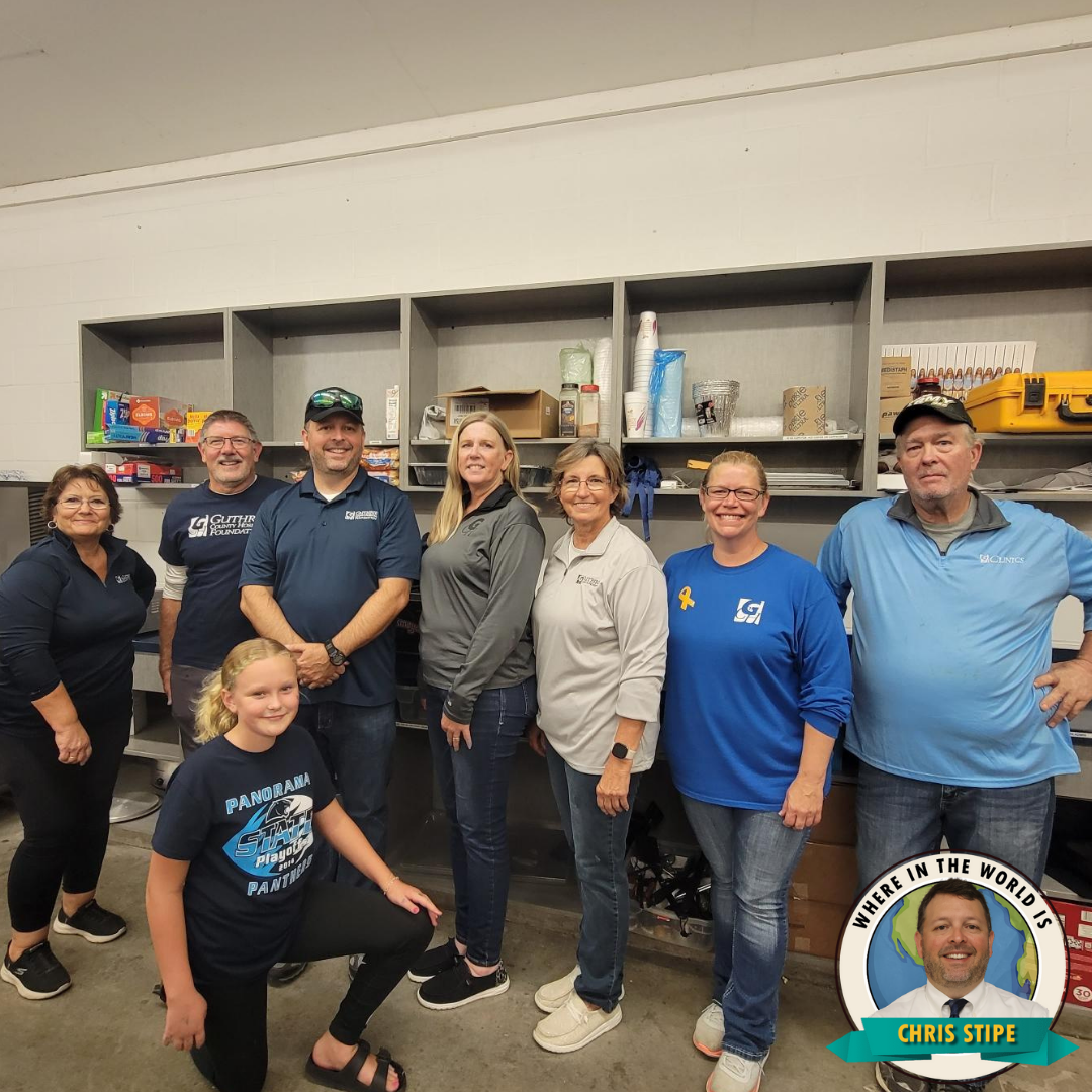 Where In The World Is Chris Stipe? – Guthrie County Hospital